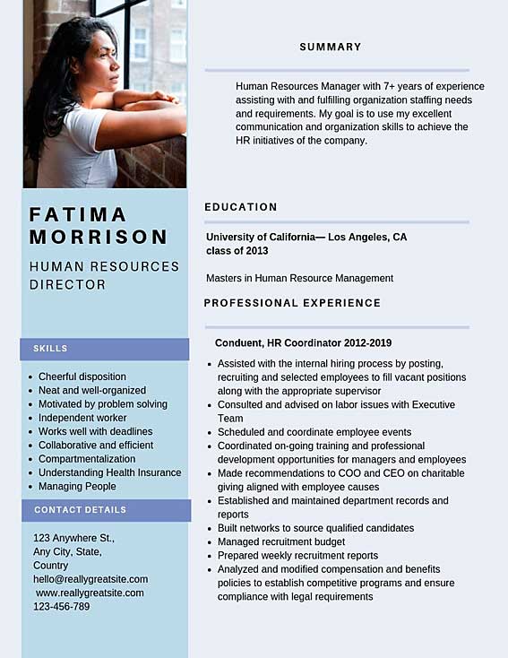 Human Resources Director Resume Samples Templates PDF Word 2022 